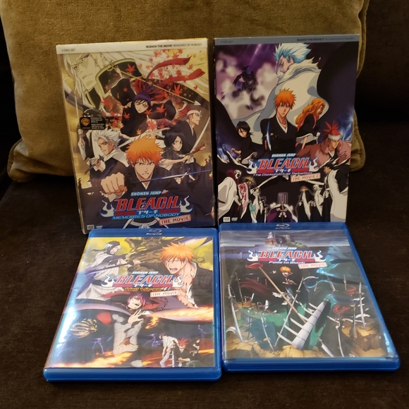 Media | Bleach Anime 4 Movies Set Dvd Bd | Poshmark